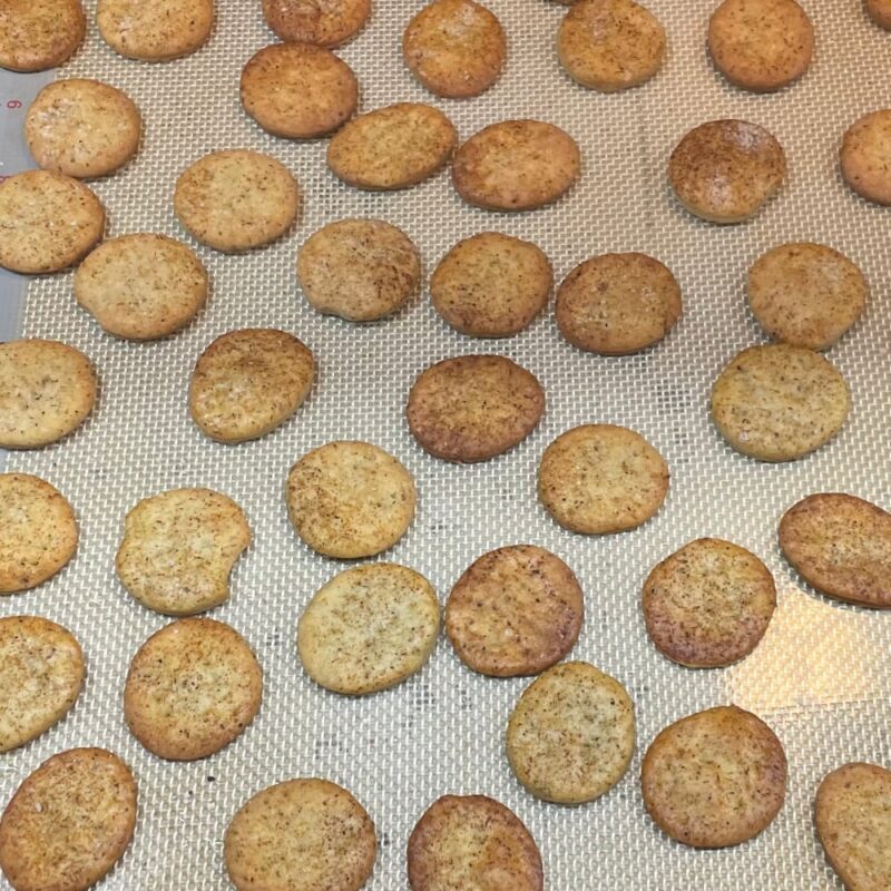 Butter Crackers with Mushroom Powder - Guided By Mushrooms