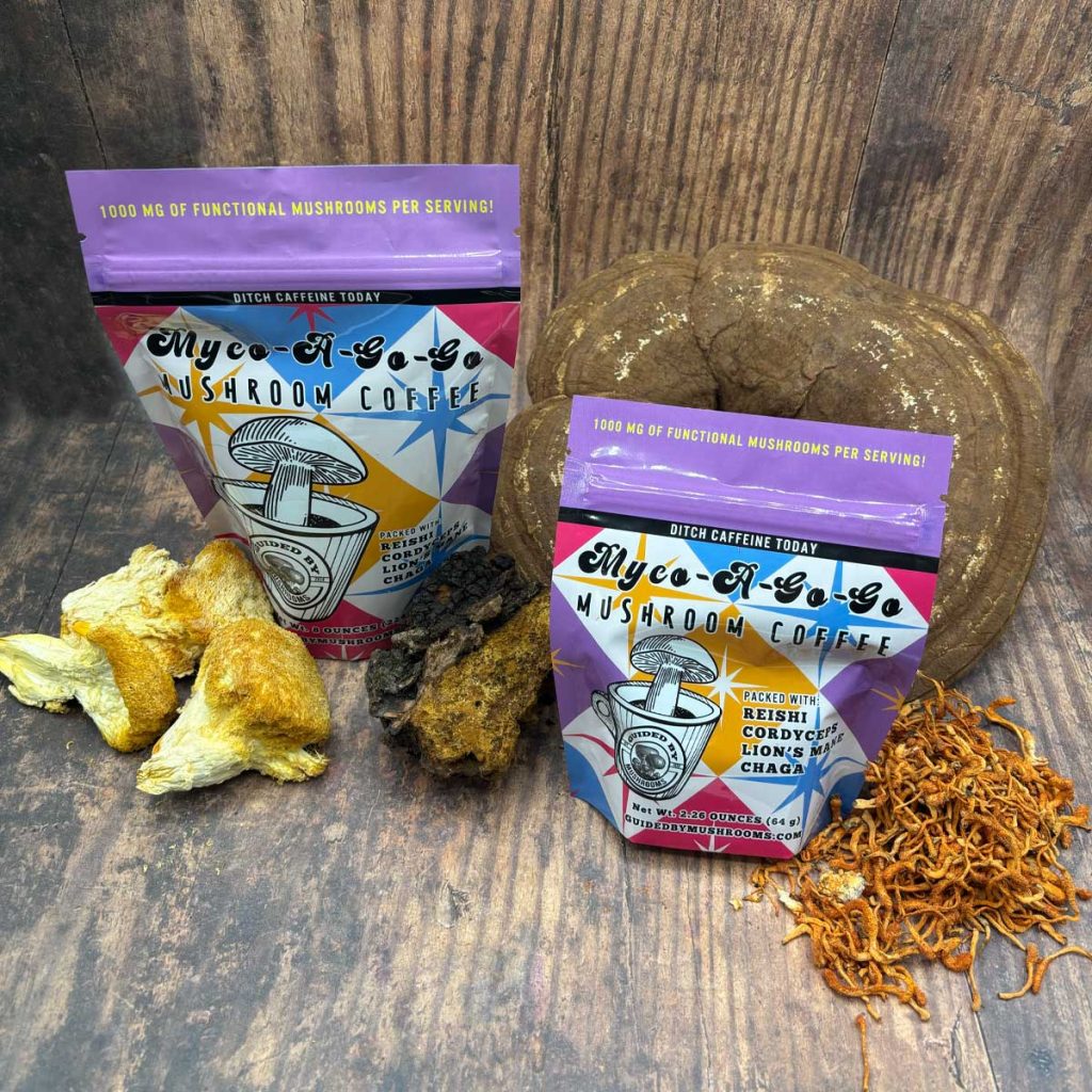 Myco-A-Go-Go Mushroom Coffee - Guided By Mushrooms